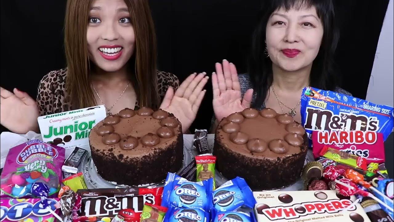 Kim&Liz Too- (archived video) A Man came while filming chocolate cake ...