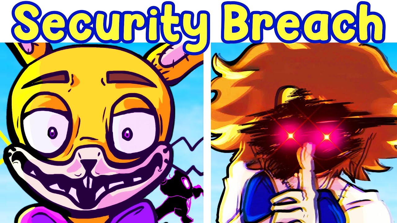 Friday Night Funkin': VS FNAF Security Breach (Burntrap, Vanny, Gregory ...
