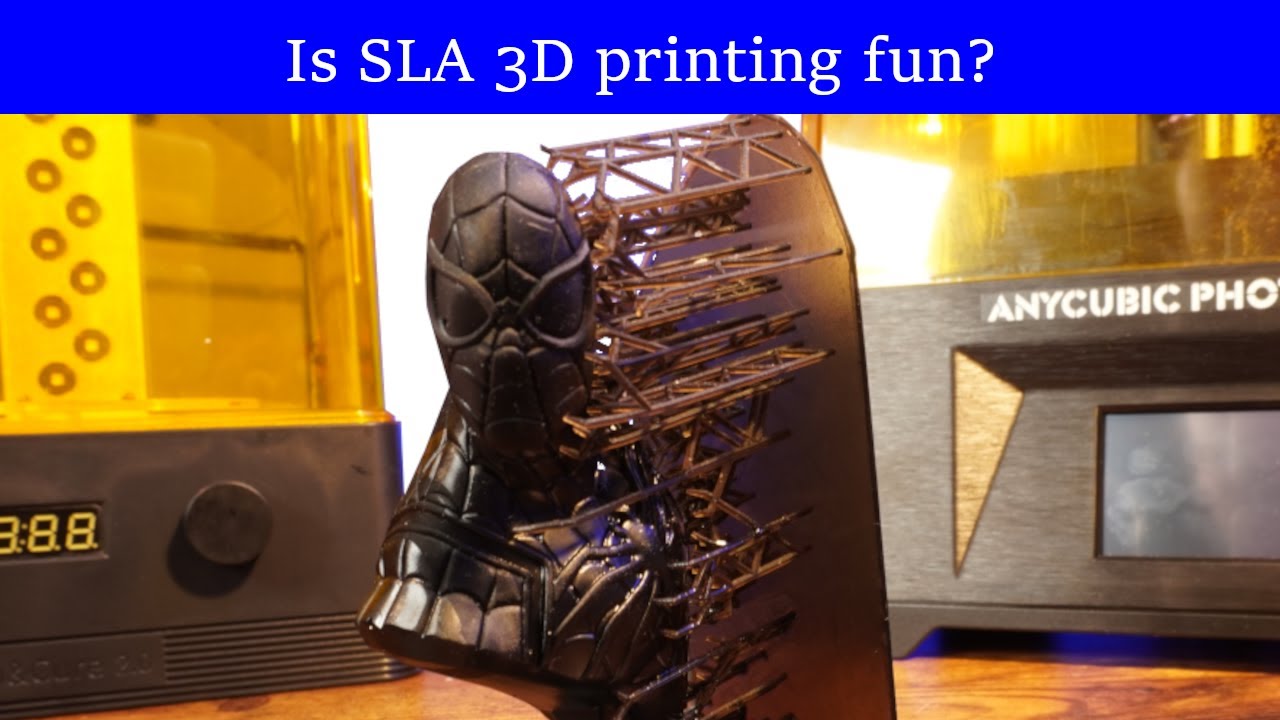 Beginner's Guide to SLA 3D Printing: Is It worth the fun? - YouTube