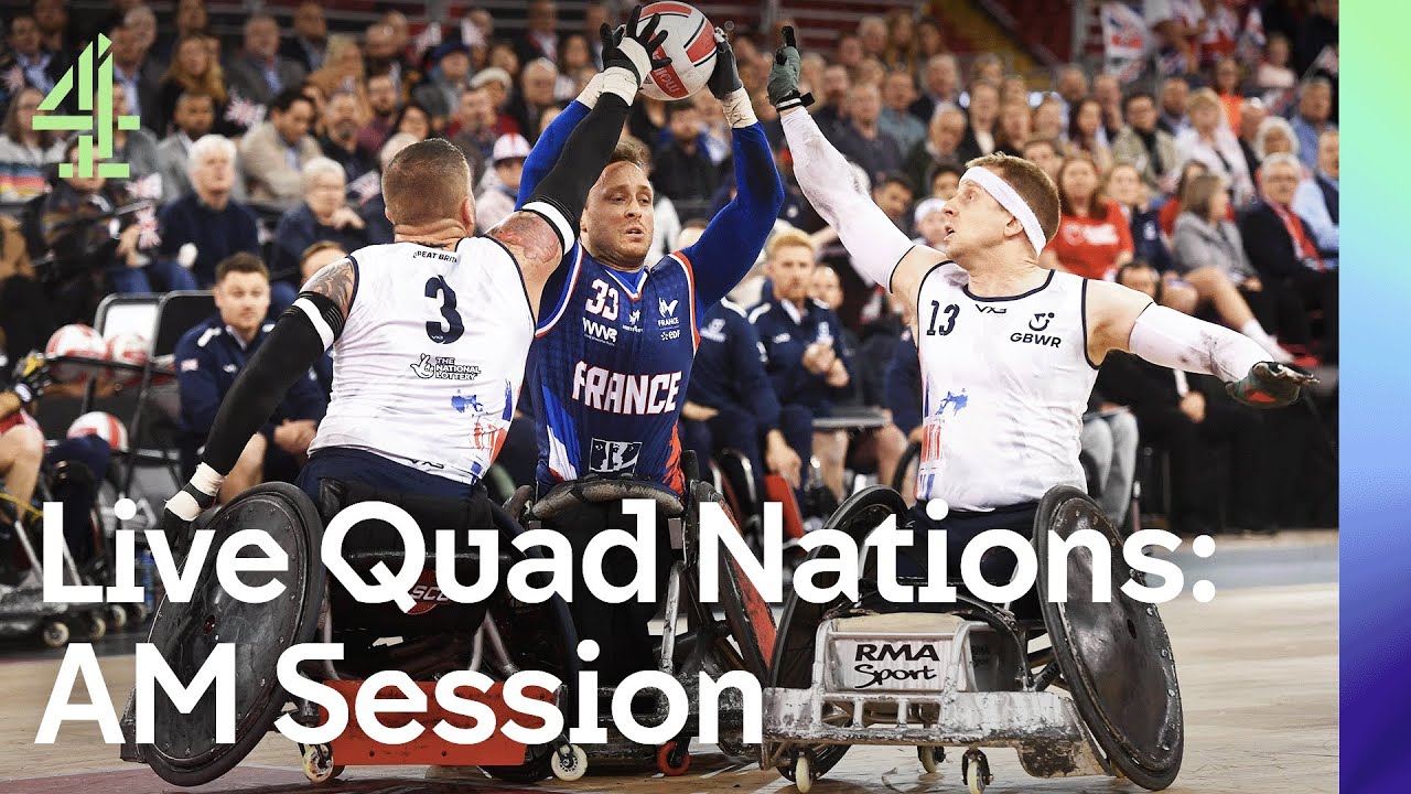 Live Wheelchair Rugby Quad Nations | Semi-Finals | Day 3 - YouTube
