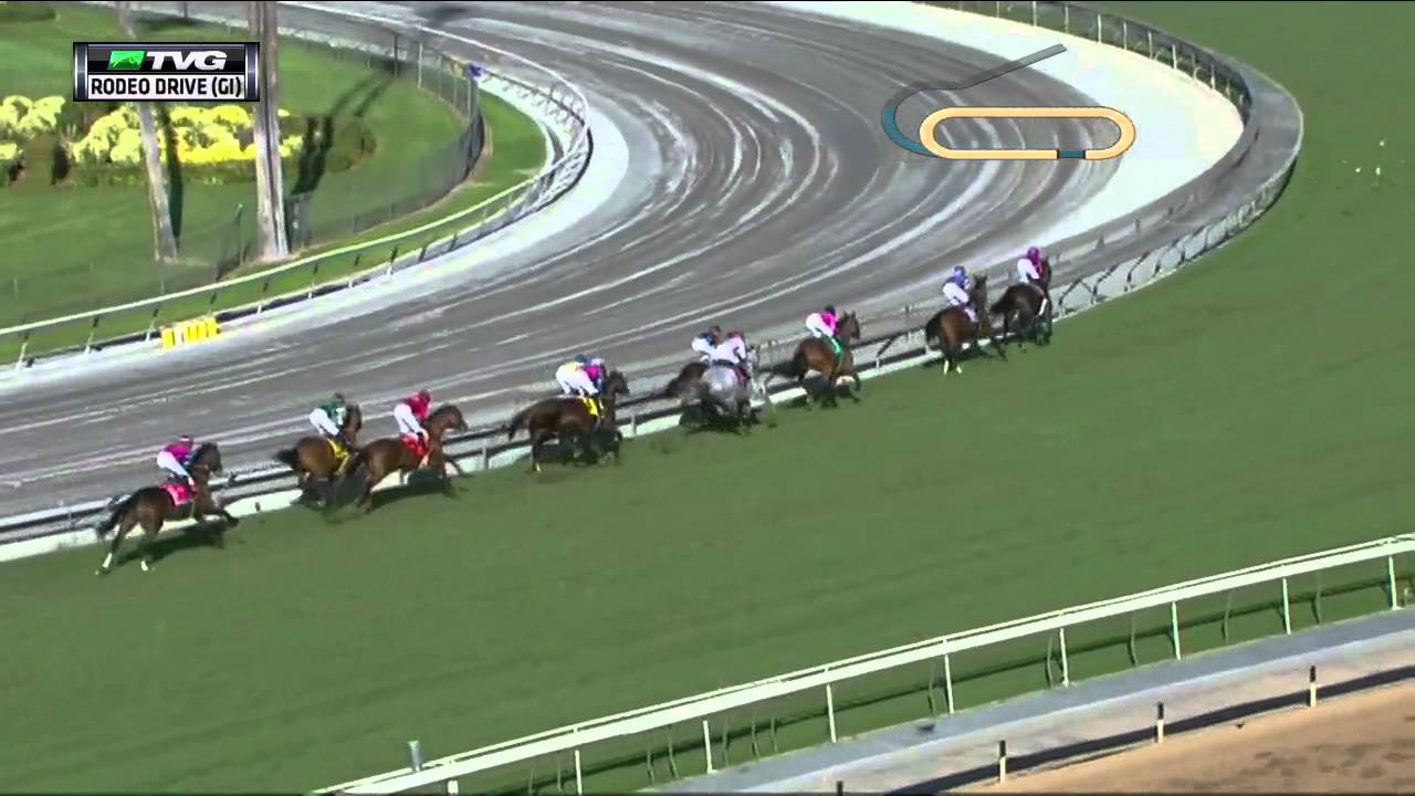 RACE REPLAY: 2015 Rodeo Drive Stakes at Santa Anita - YouTube