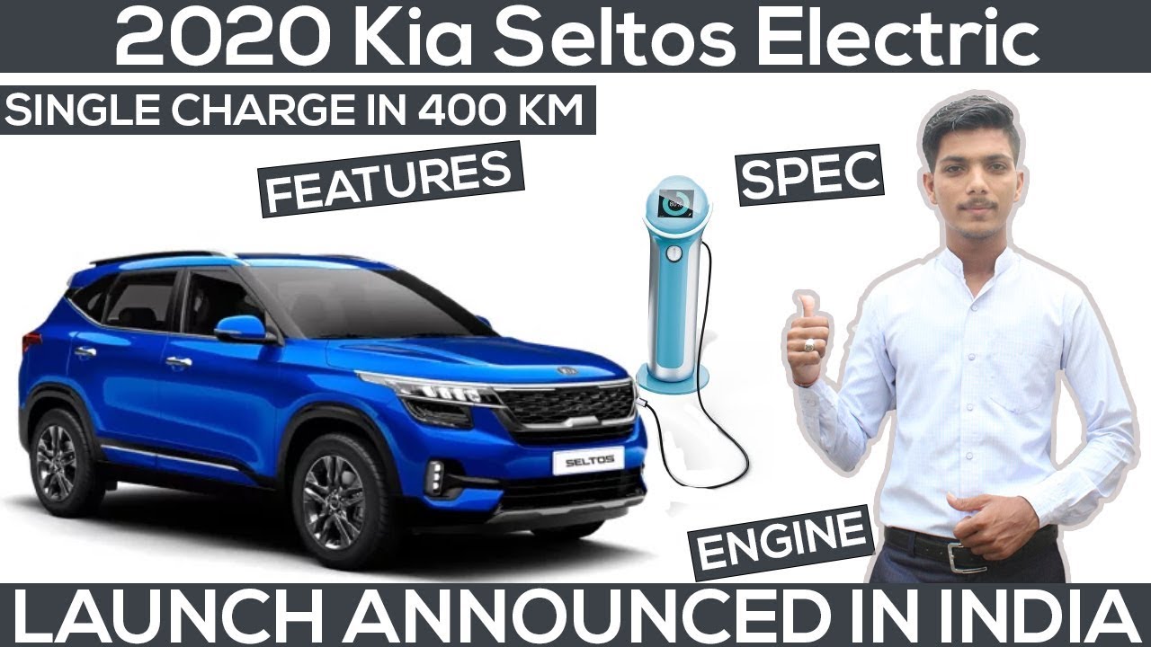 Kia Seltos EV (All-Electric Seltos) Launch Announced In India |Drive ...