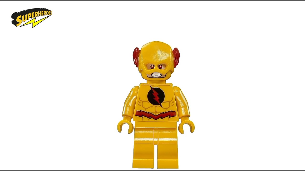 Quick Review: Reversed Flash Minifigure, LEGO 2018 DC Comics Super ...