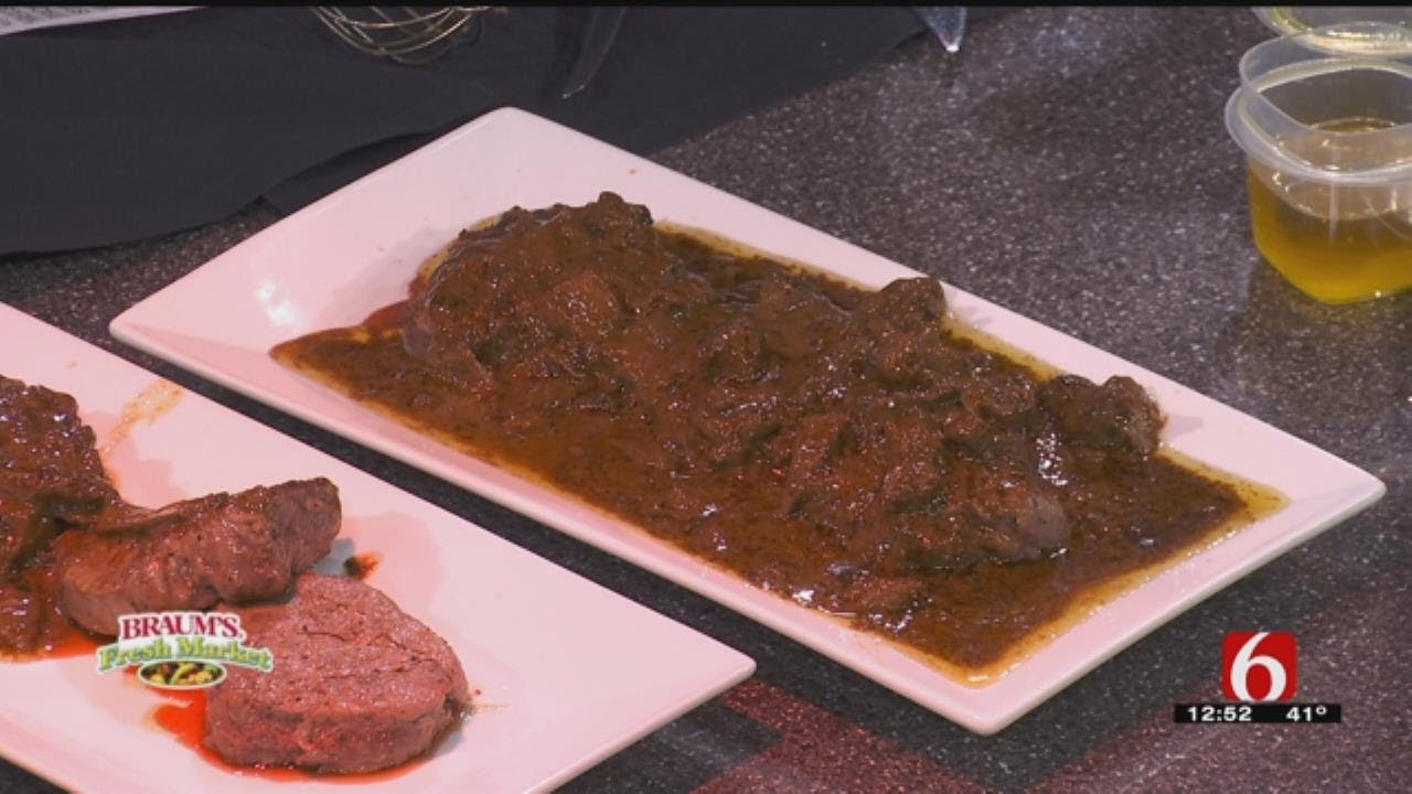 Filet Of Tenderloin Steak Diane - YouTube