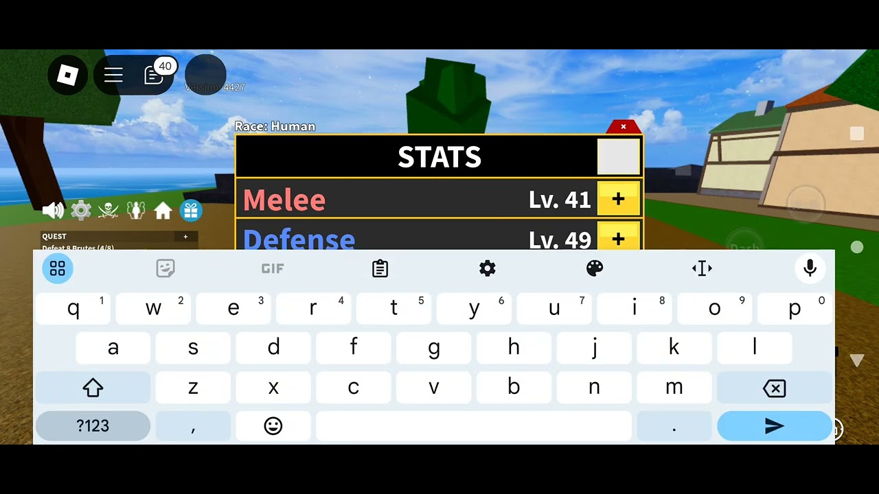 grinding to max level blocks fruits - YouTube