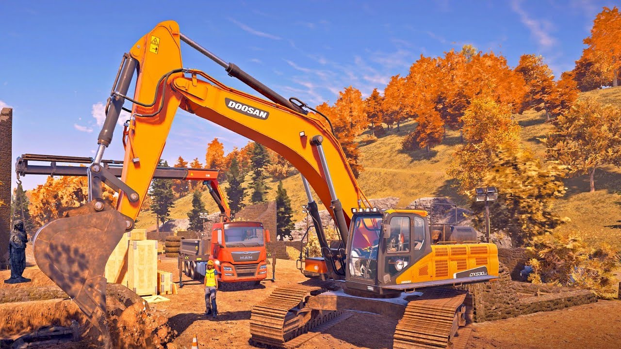 Lets Build A Park - Construction Simulator 22 - YouTube
