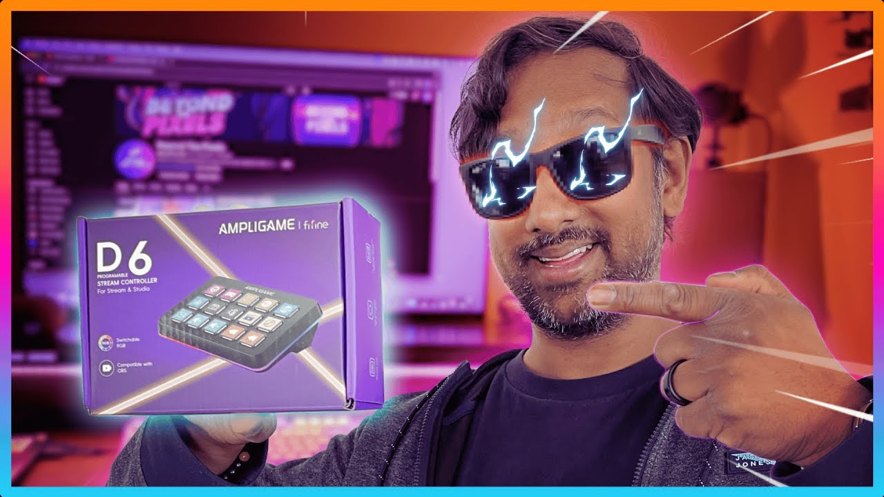 Multitasking with The FIFINE AmpliGame D6 Control Pad! 3X FASTER! - YouTube