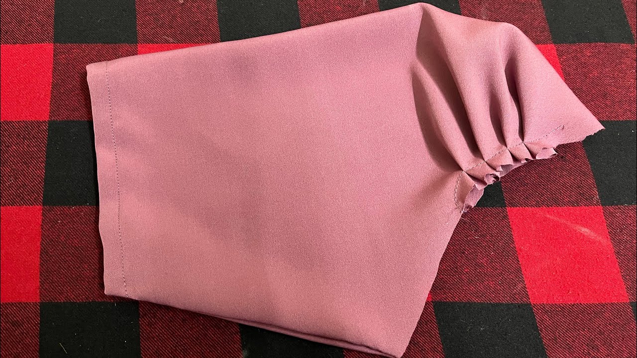 puff sleeve cutting and stitching very easy to make - YouTube