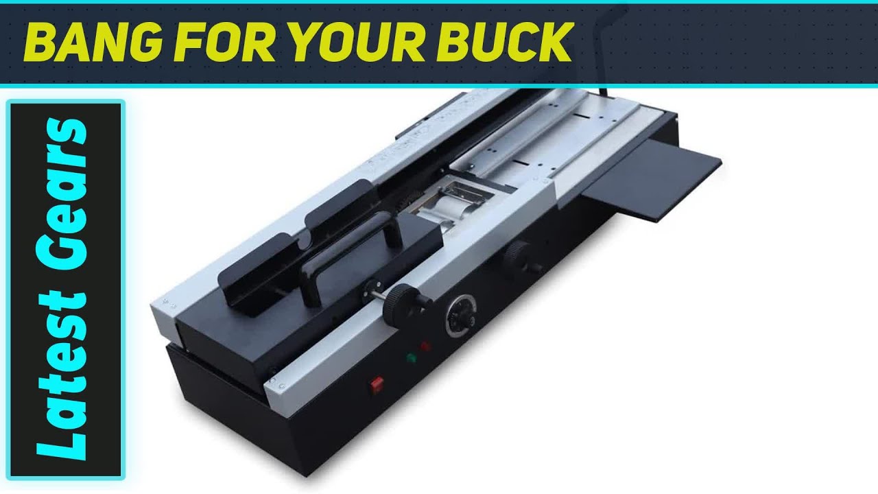 Best Wireless Thermal Binding Machine: Unmatched Speed & Pro Finish ...