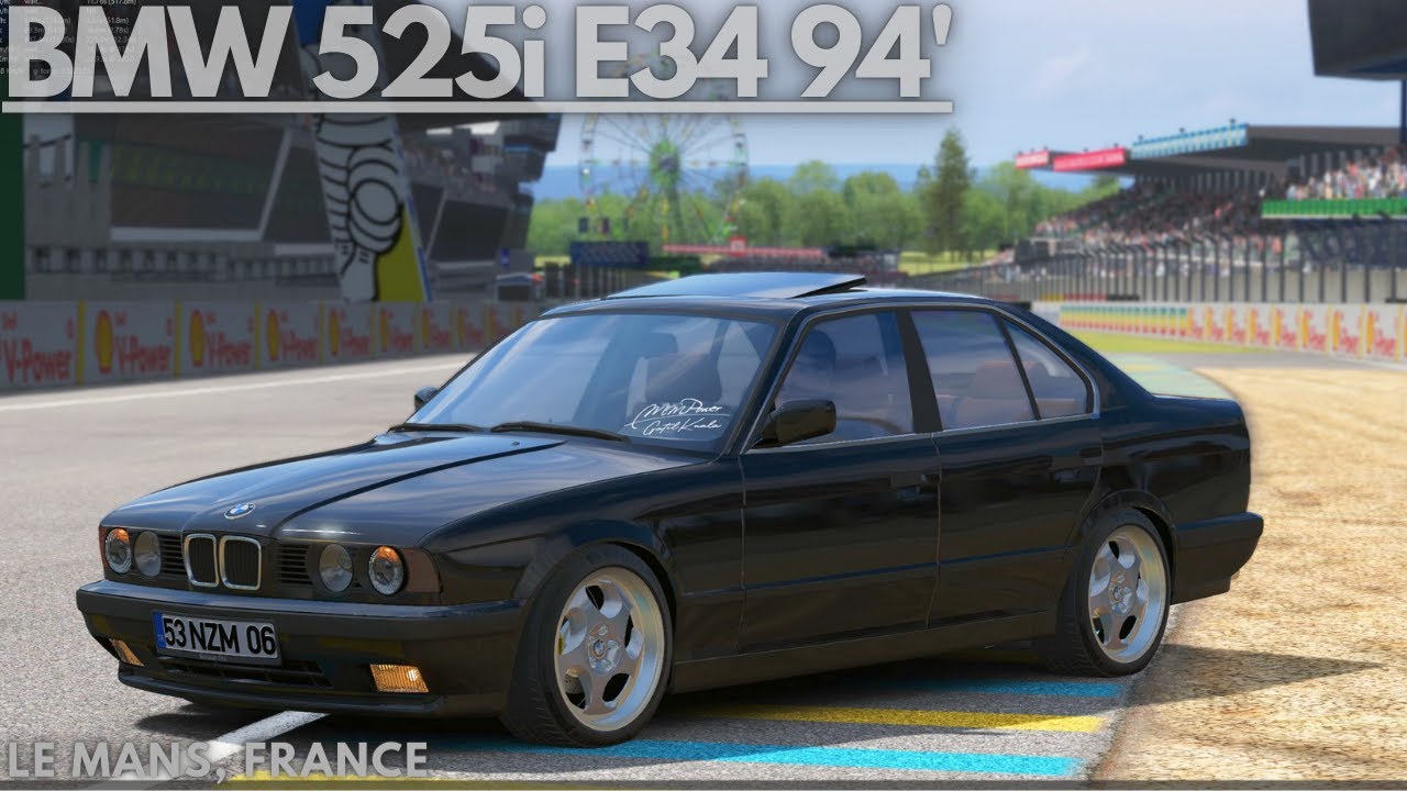 Assetto Corsa – Ep.13 |BMW 525i E34 94’ | Amazing 6cyl intake limiter ...