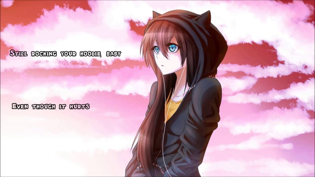 Hey Violet - Hoodie (Nightcore/Lyrics) - YouTube