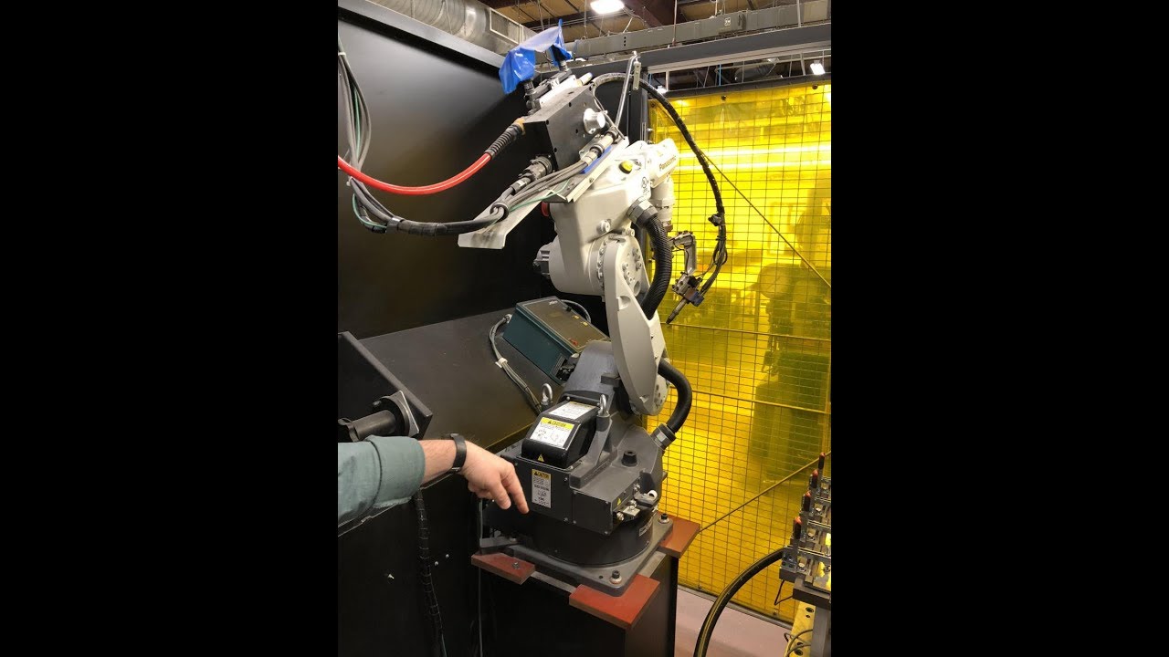Miller / Panasonic Welding Robot PA 55, 2010 - SOLD - YouTube