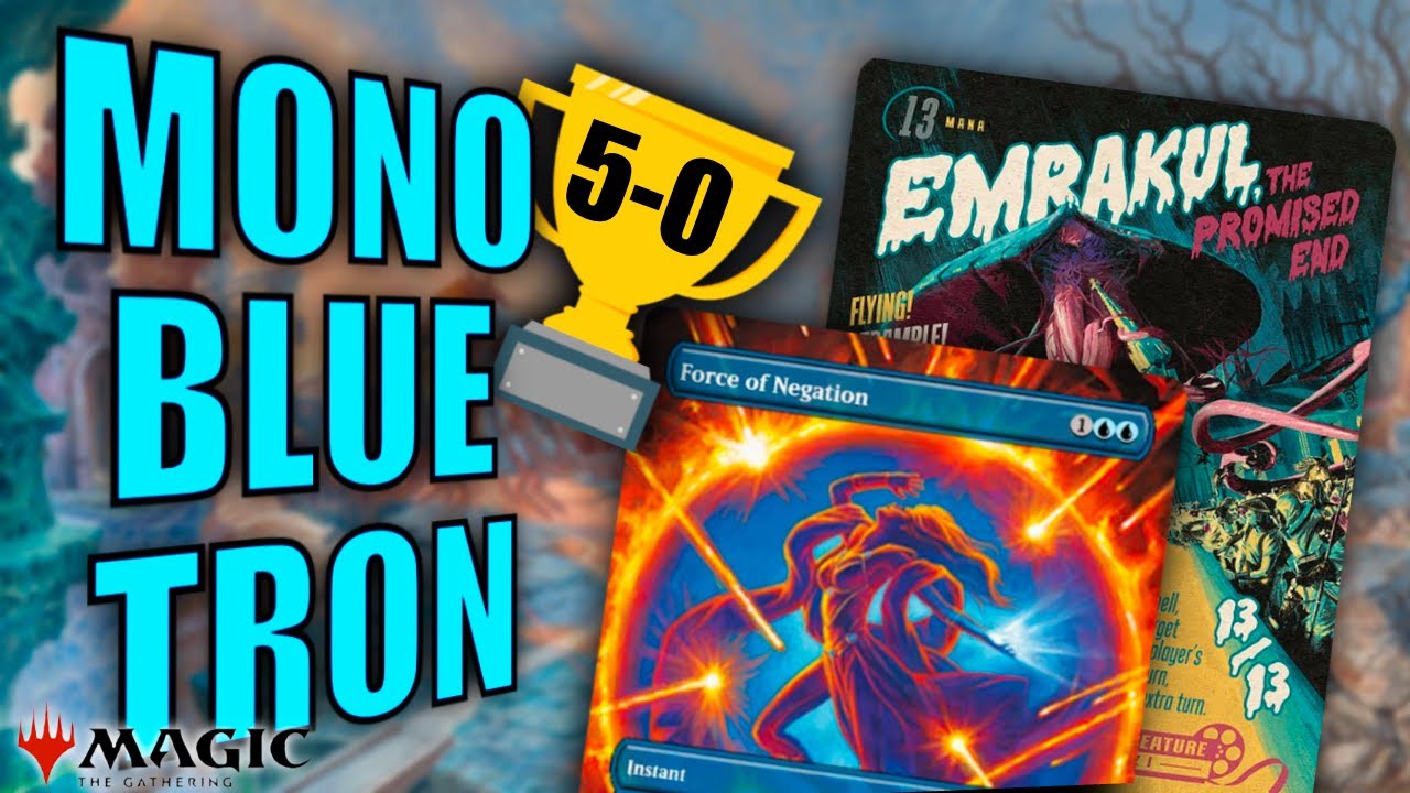 Mono Blue Tron Goes Undefeated! | 5-0 | MODERN | MTG - YouTube