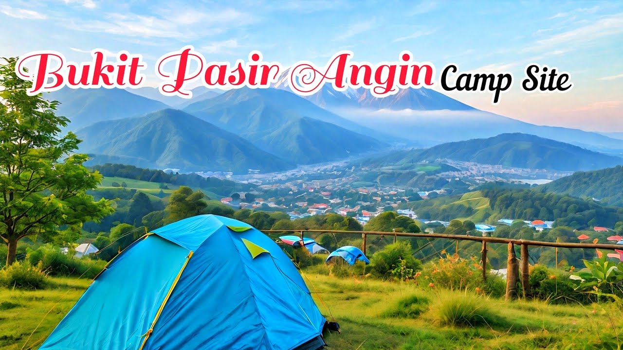 Camping Ground di Cisarua Puncak Bogor | Bukit Pasir Angin Campsite ...