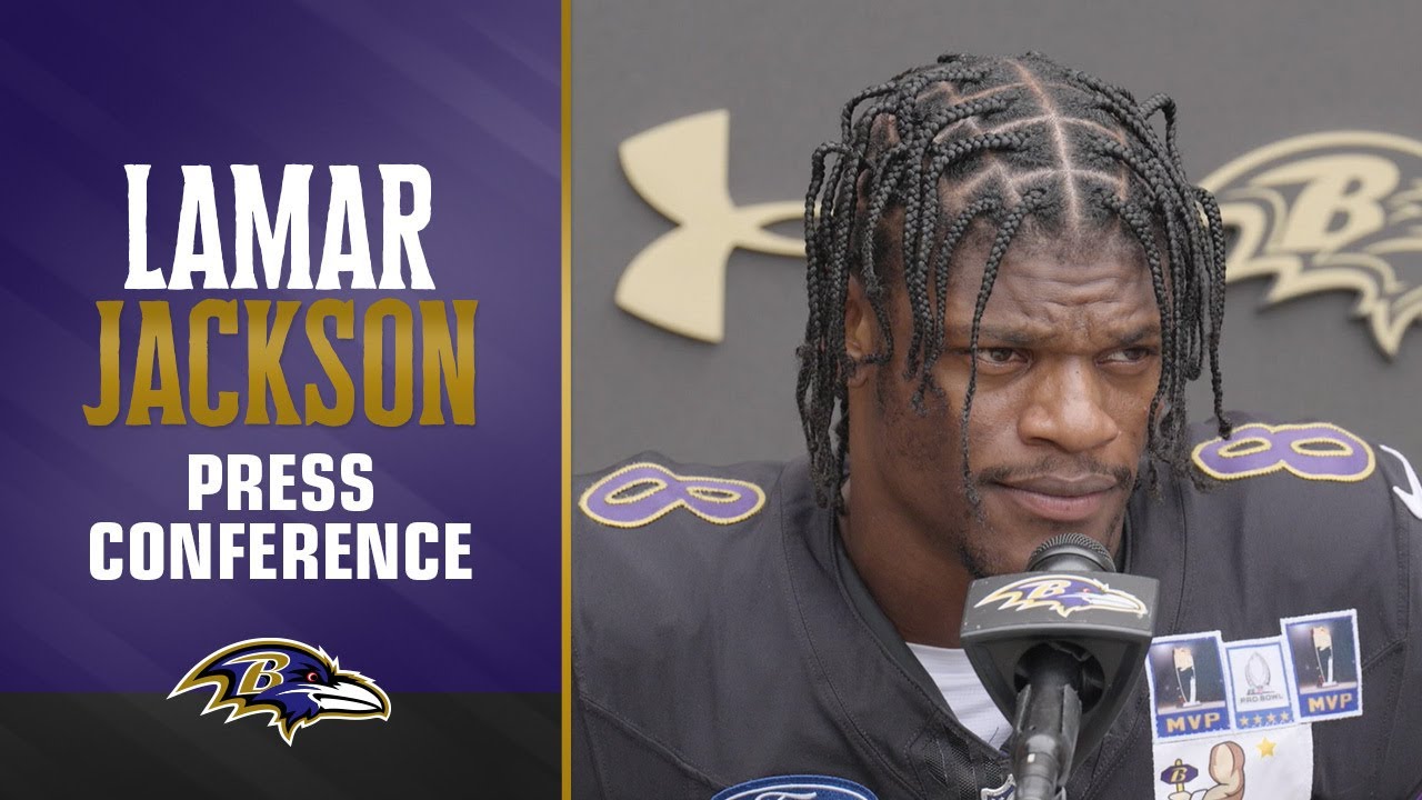 Lamar Jackson Talks Joint Practices With Colts | Baltimore Ravens - YouTube