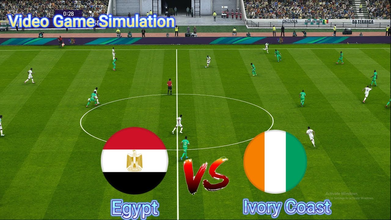 🔴Live : Egypt vs Ivory Coast I Quarter Final I Africa Cup of Nations ...
