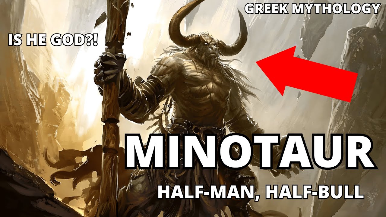 The Origin Of Minotaur: Half-man, Half-bull Beast | Greek Mythology ...