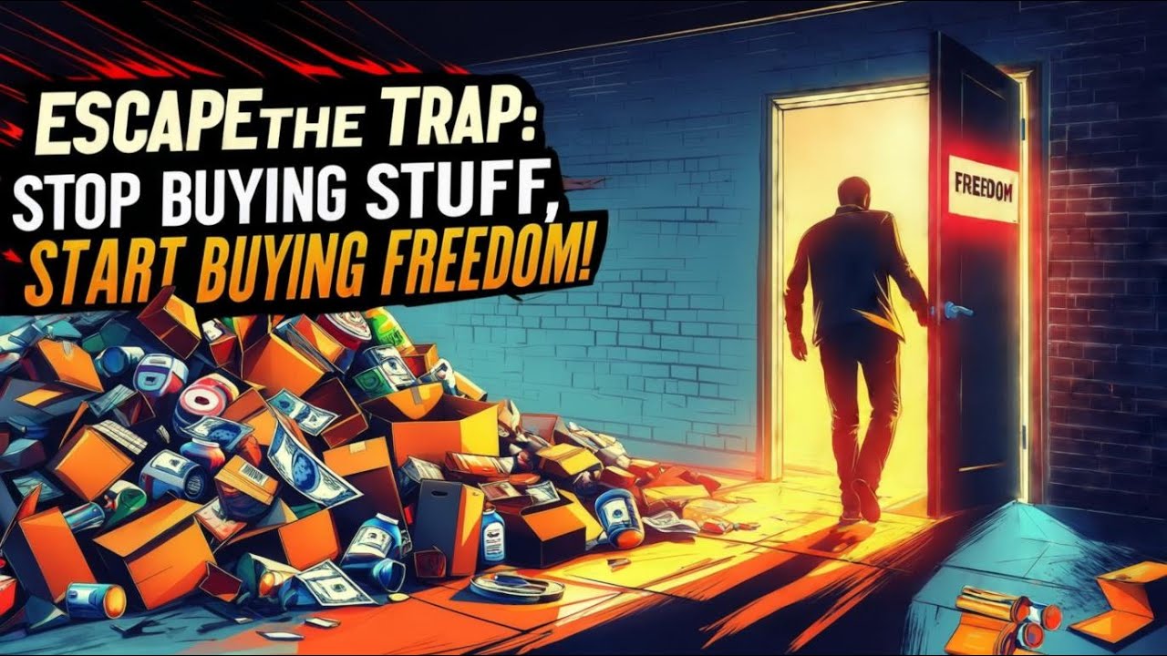 Escape the Trap: Stop Buying Stuff, Start Buying Freedom! - YouTube
