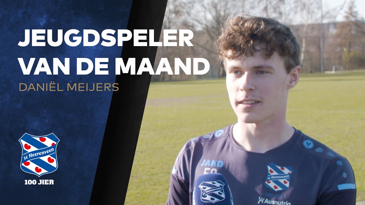 Jeugdspeler van de Maand: Daniël Meijers - YouTube