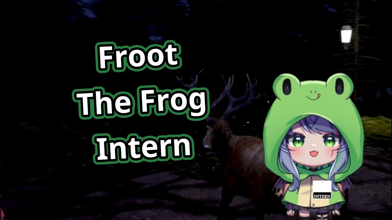 Froot the Frog intern - YouTube