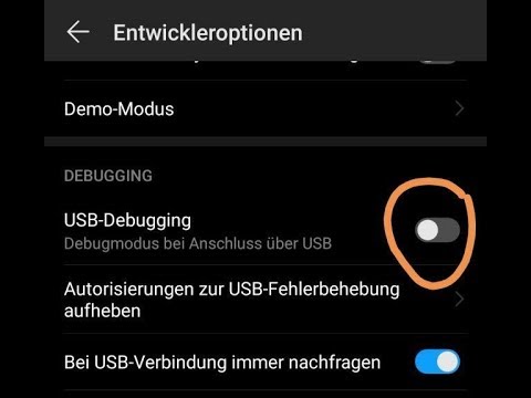Samsung Galaxy S10 USB Debugging aktivieren - YouTube