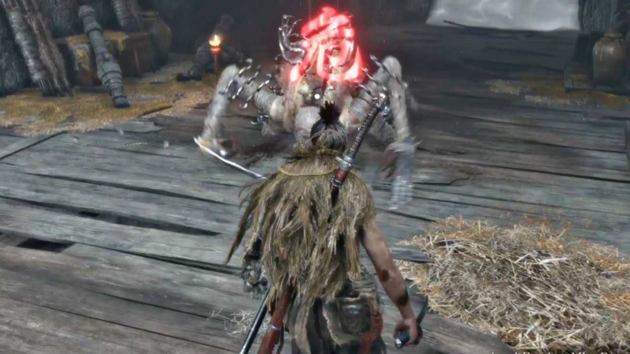 Sekiro - Long-Arm Centipede Giraffe" This Boss Swinging Crazy!! - YouTube