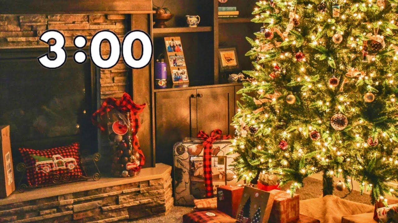 3 Minute Christmas Timer With Christmas Music 🎅🏻🎄 - YouTube