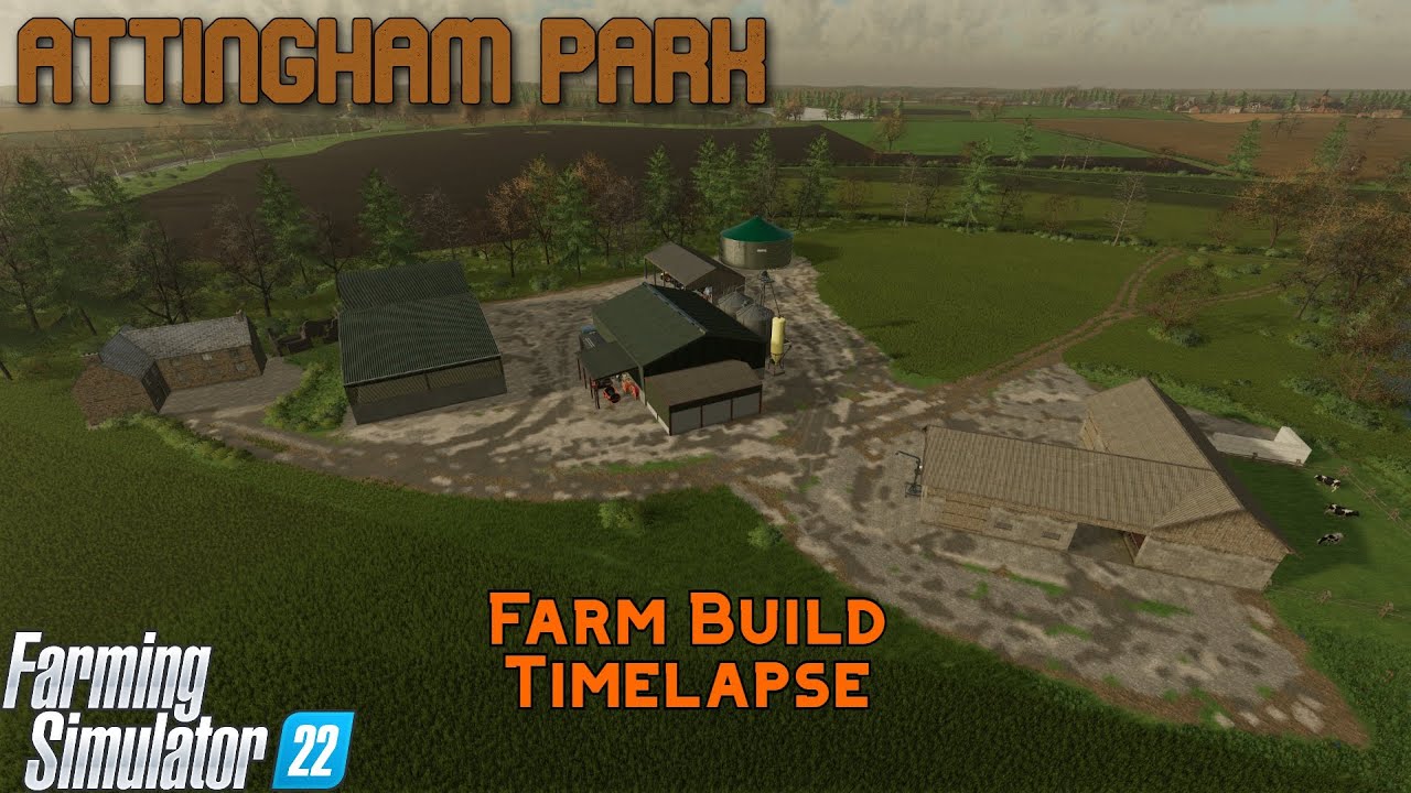 Building a Farm for new series | Attingham Park | FS22 | Pumps N' Hose ...