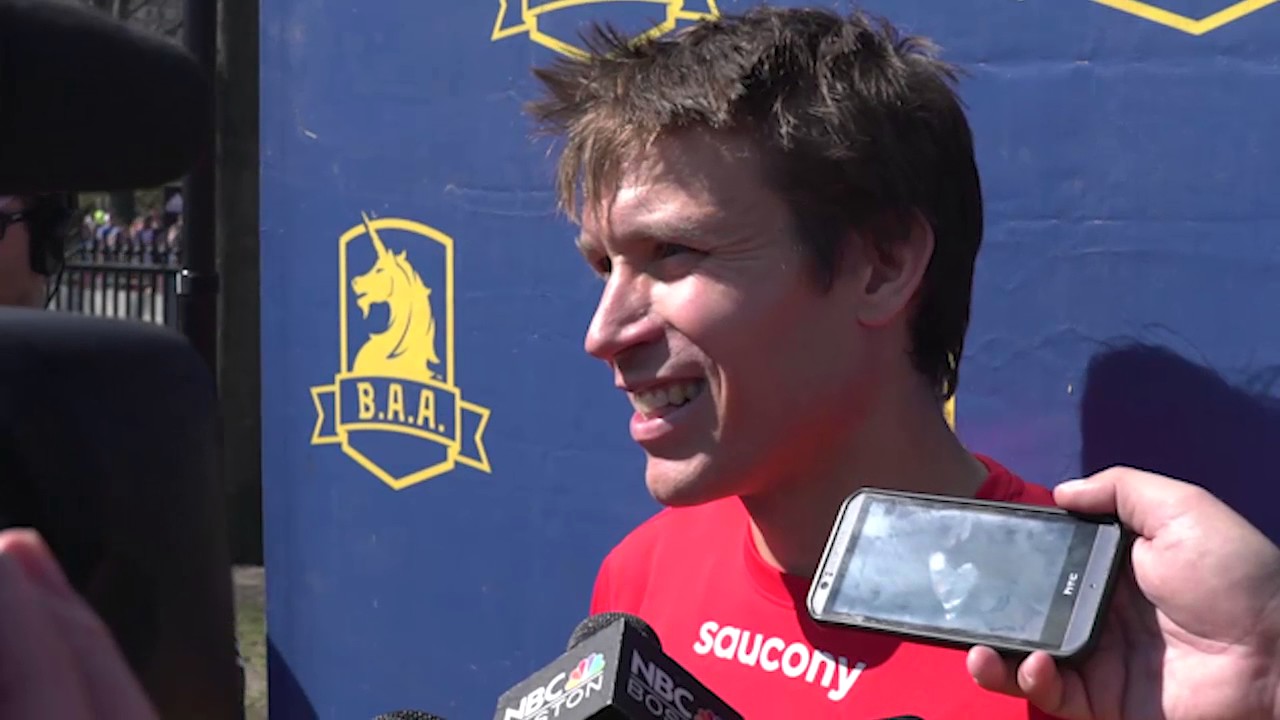 2017 B.A.A. 5K Post-Race Interview with Ben True - YouTube
