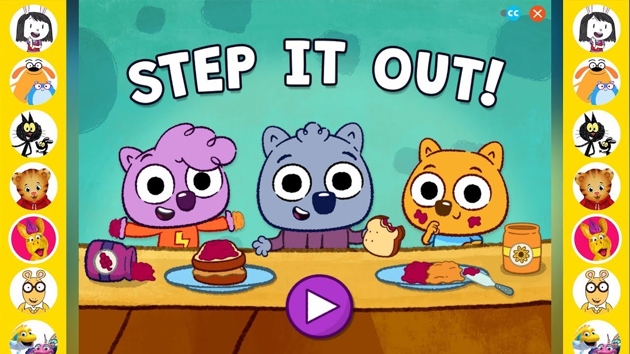 Work It Out Wombats! Games⭐Step it Out | PBS Kids Game - YouTube