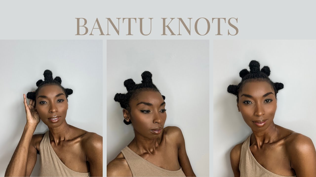Bantu Knots on my Locs! - YouTube