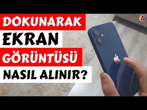 iPhone Dokunarak Ekran Görüntüsü Alma | iPhone Dokunarak SS Alma | iOS 14 Arkaya Dokun Özelliği