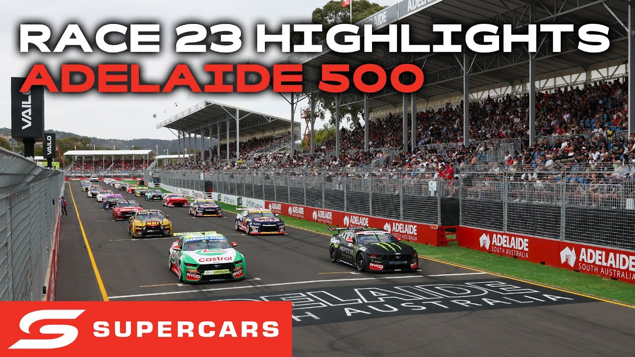 Race 23 Highlights - VAILO Adelaide 500 | 2024 Repco Supercars ...