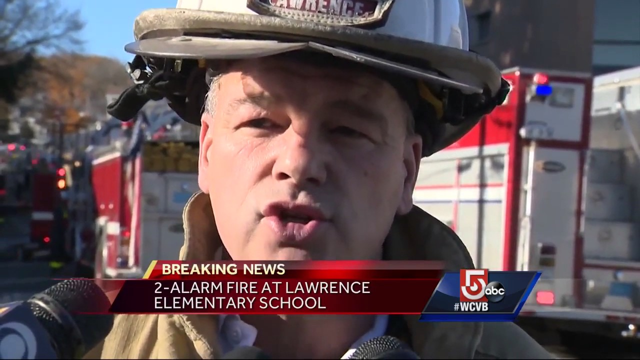 Elementary school students evacuated after classroom fire - YouTube