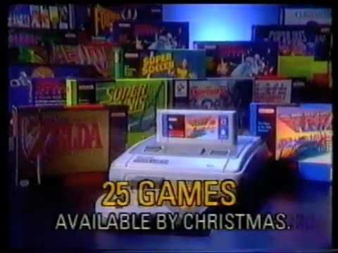 Super Nintendo Entertaiment System SNES original TV advert - YouTube