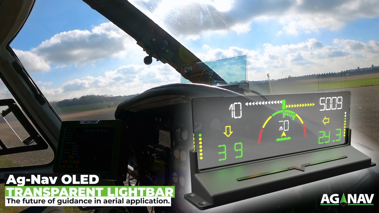 The All-New Ag-Nav OLED Transparent Lightbar - YouTube