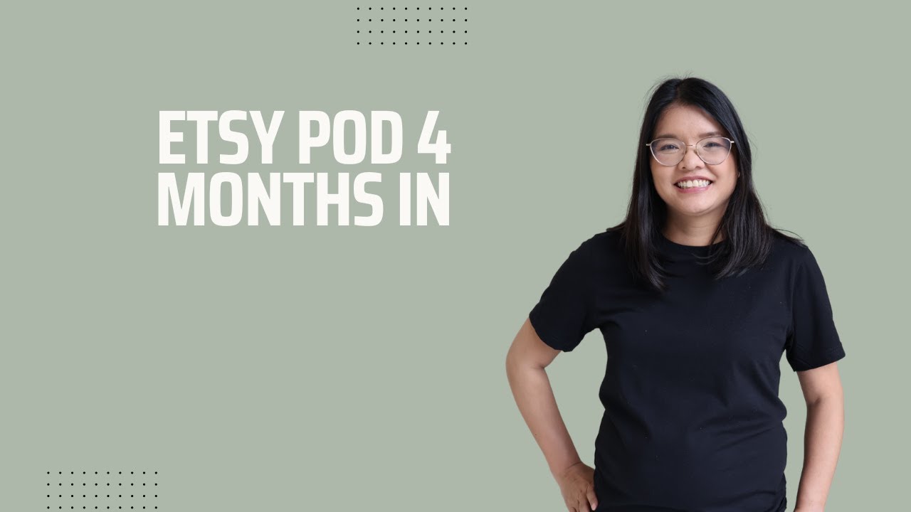 Etsy POD results after 4 months on Etsy - YouTube