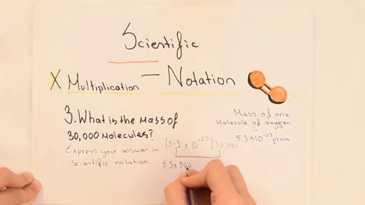 Multiplying and dividing Scientific Notation - YouTube