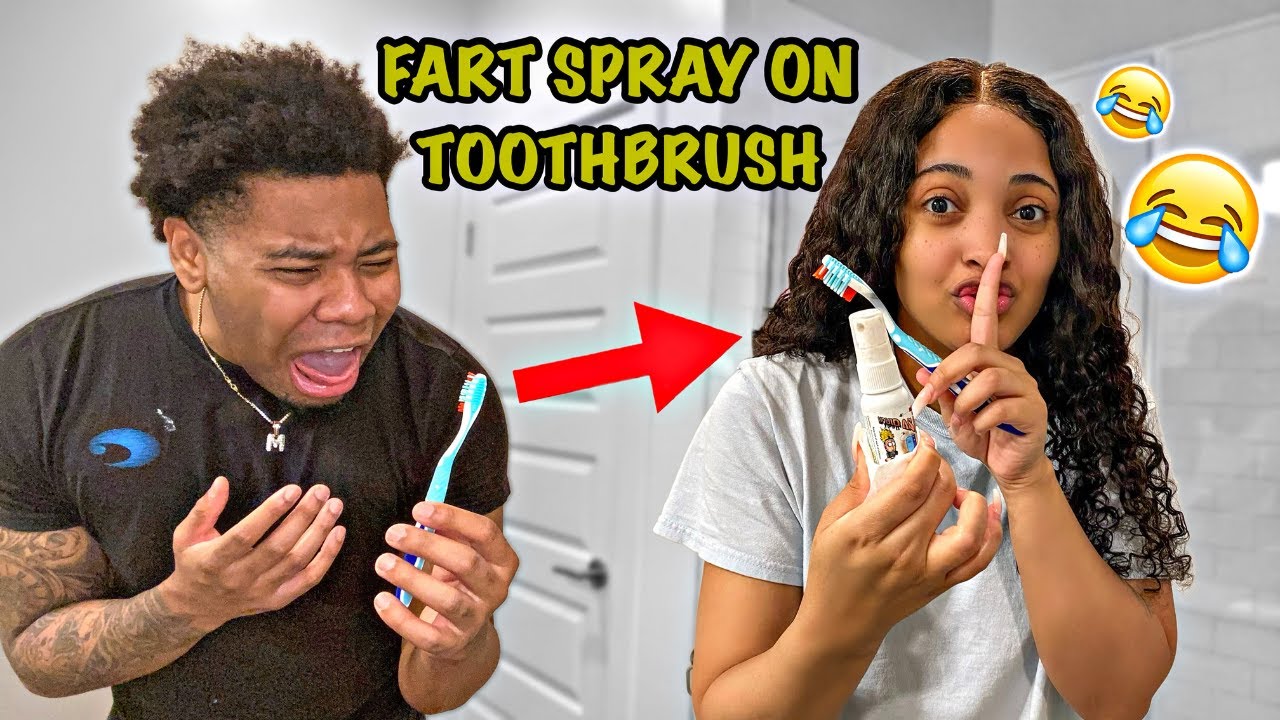 Stinky ToothBrush Prank On My Bf! - YouTube