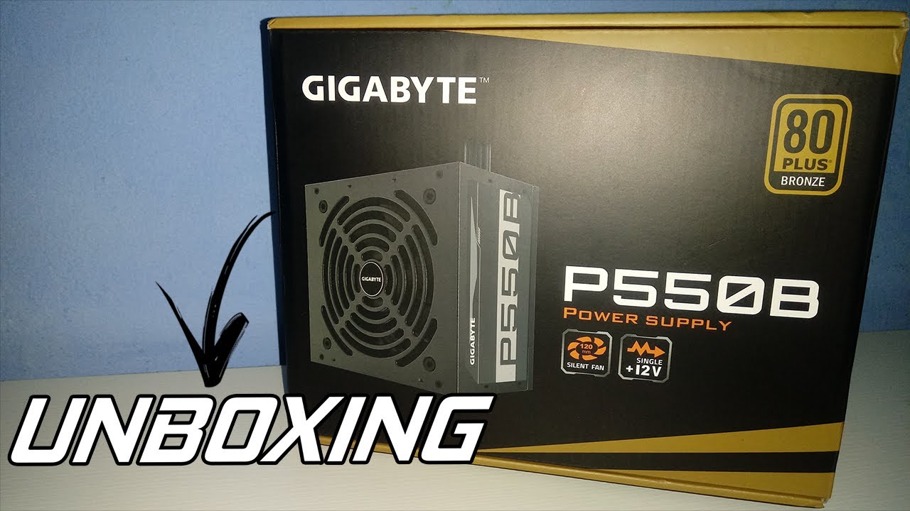 UNBOXING GIGABYTE P550B - YouTube