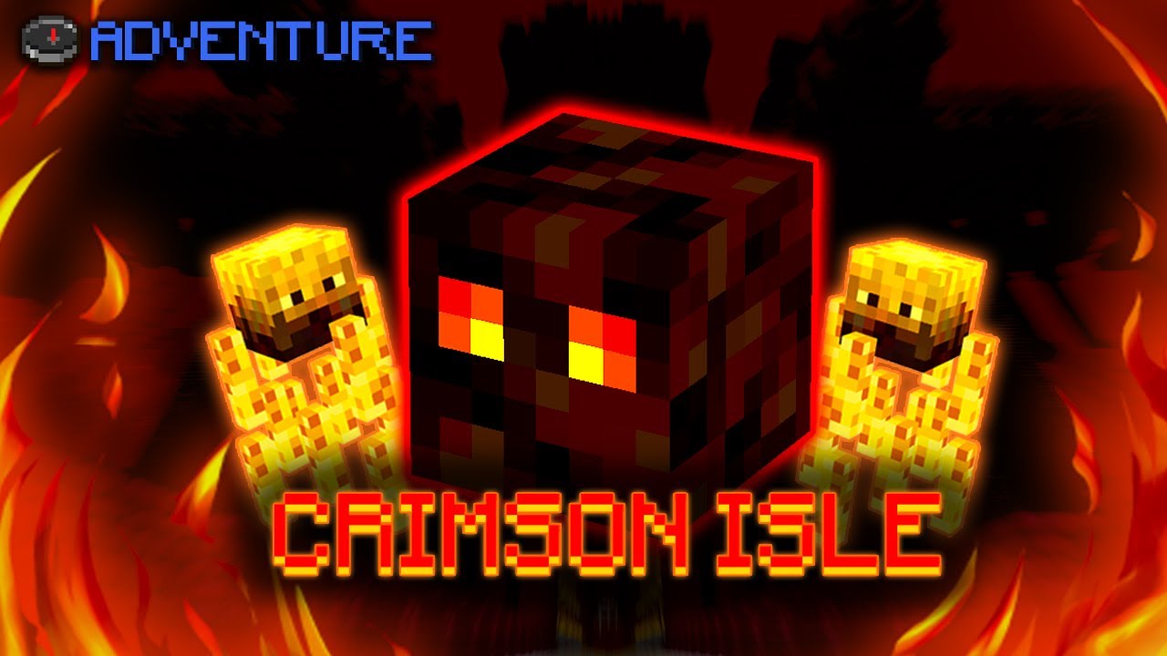 Becoming A Mage + Crimson Isle (Hypixel Skyblock Adventure) #5 - YouTube