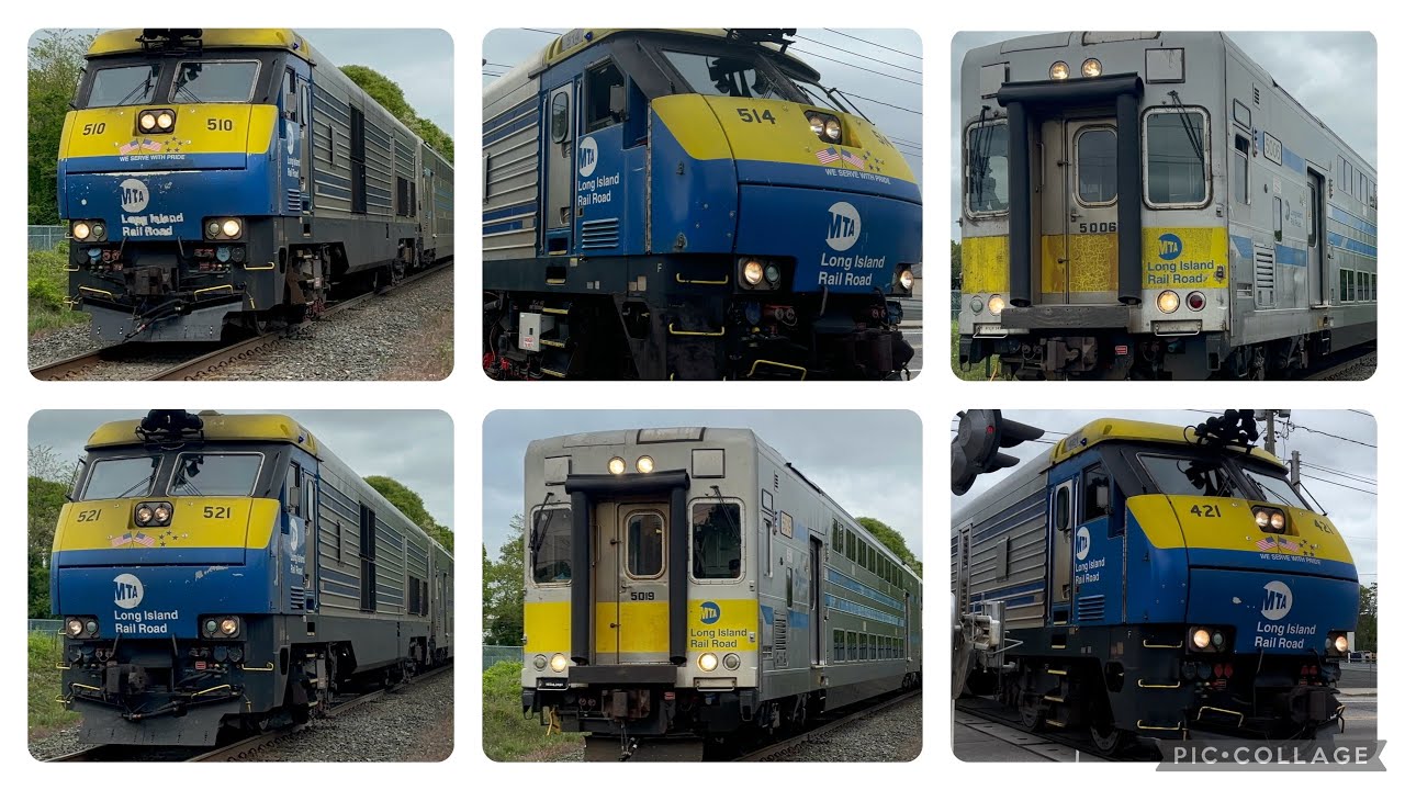 Sunday Railfanning at the Mastic Railroad Crossing ft. LIRR DM30AC 510 going Westbound - YouTube