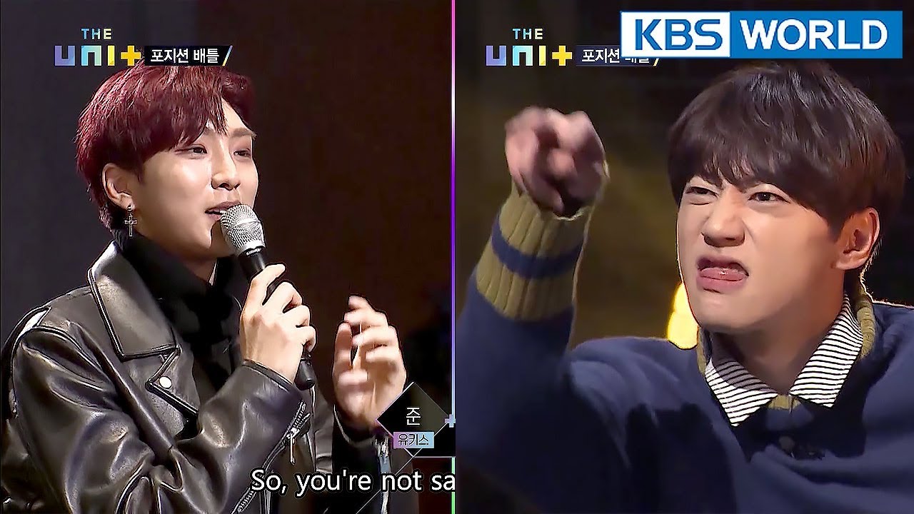 Diss is a must in a Rap Battle! Teammate is no exception! [The Unit ...