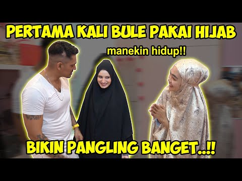 PERTAMA KALI PAKEIN NATASHA SHINE HIJAB SYAR'I.. Pangling Banget Masyaallah.!!