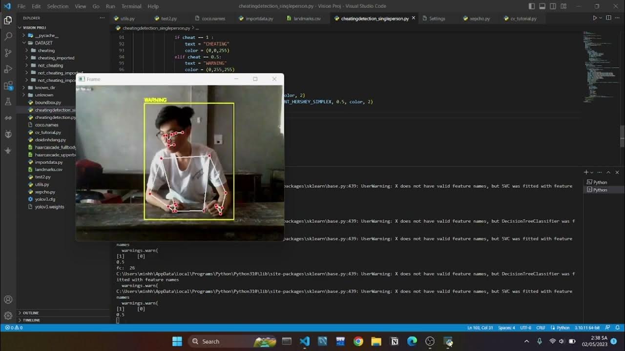 Examination-Kit: Cheating Detection Demonstration (UET 2023 Programming Class) - YouTube