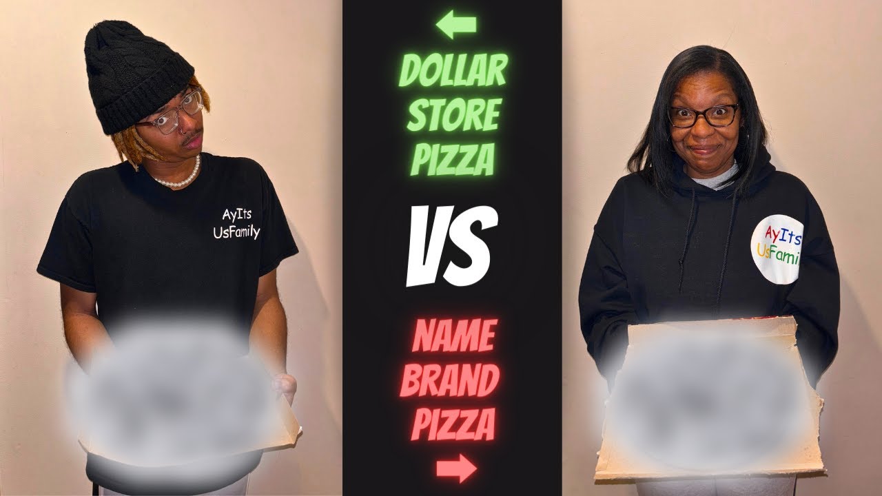 We Tested Dollar Store Pizza Vs Name-Brand Pizza... - YouTube