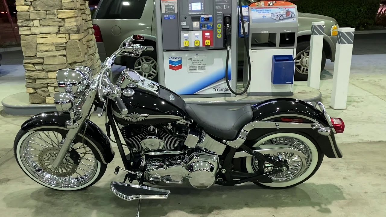 562-449-7199 2003 Softail Fat Boy Recent Build Long Beach Custom ...