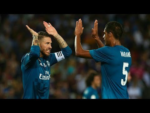 Sergio Ramos and Raphael Varane - The New Duo 2017-18 Defensive Skils
