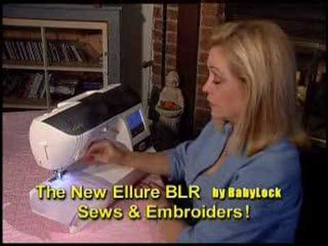 Sewing Machine Demo: baby lock BLR machine - YouTube
