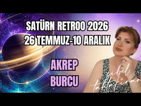 AKREP BURCU SATÜRN RETRO(Şimdi Gerçeklerle Yüzleşme Zamanı)#astroloji